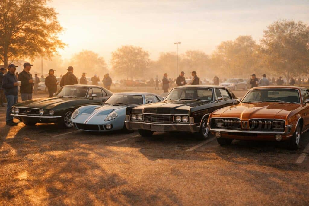 July 2026 featuring Ford and Ford-powered cars - Cars and Coffee Darien
